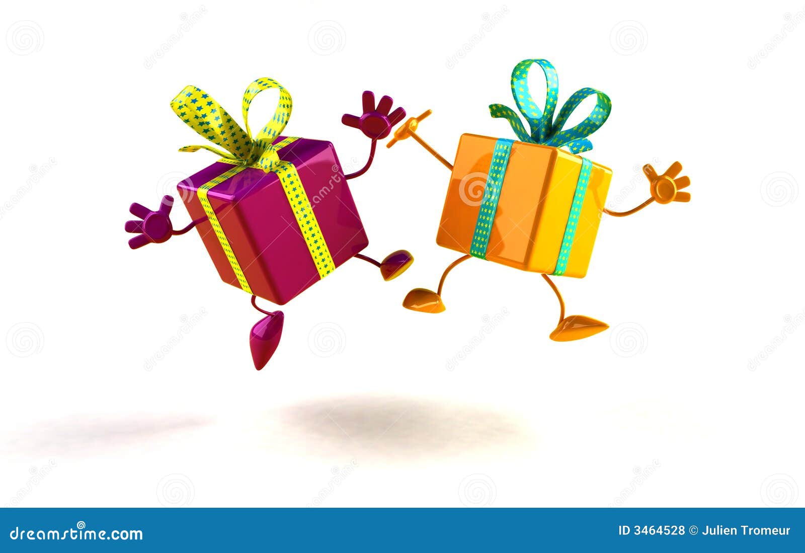 Happy gifts stock illustration. Illustration of happy - 3464528