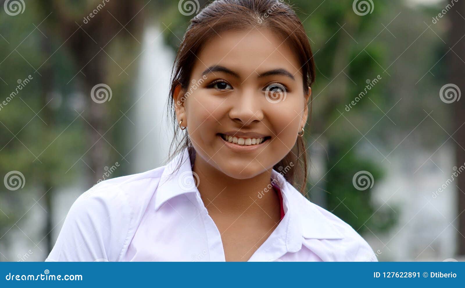 A Happy Girl stock image. Image of adorable, positive - 127622891