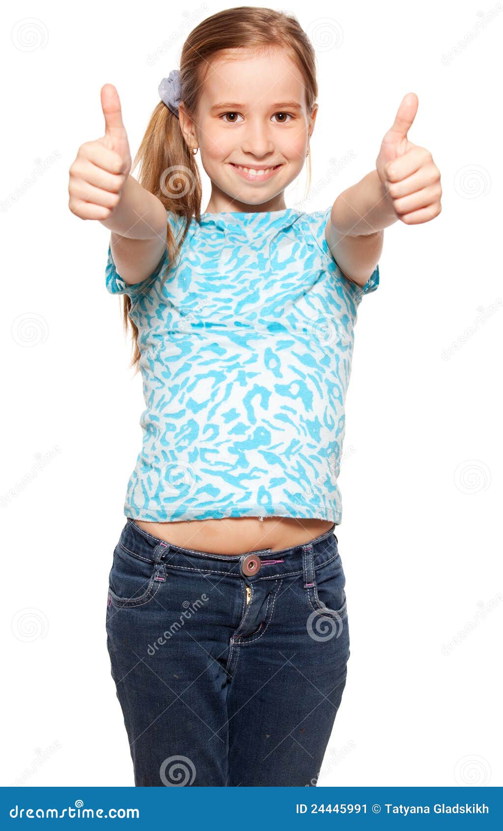 Happy girl stock image. Image of portrait, female, girl - 24445991