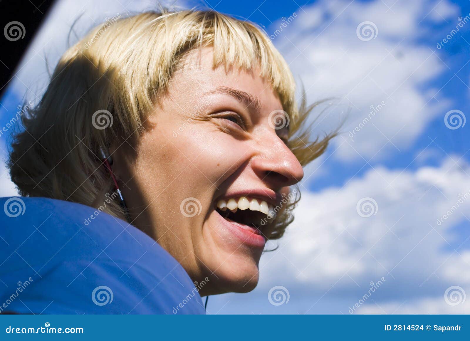 Happy girl stock photo. Image of adult, women, white, young - 2814524