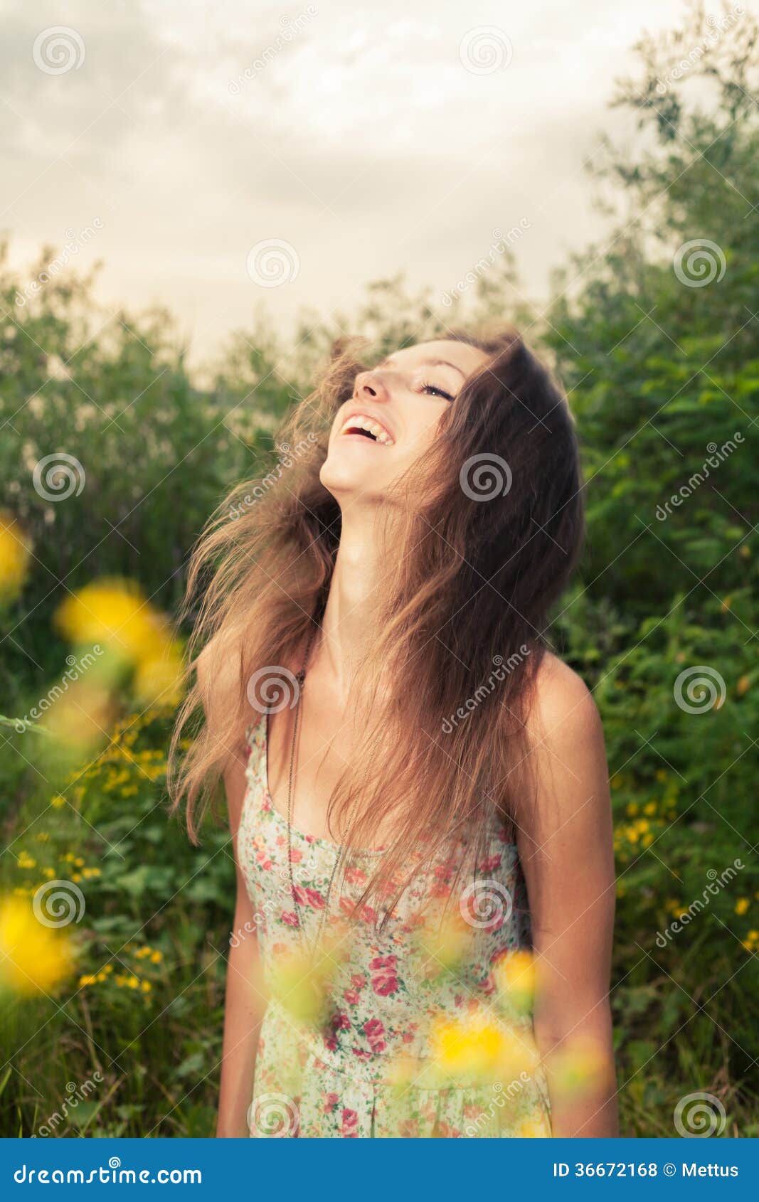Happy girl stock photo. Image of healthy, leisure, holiday - 36672168