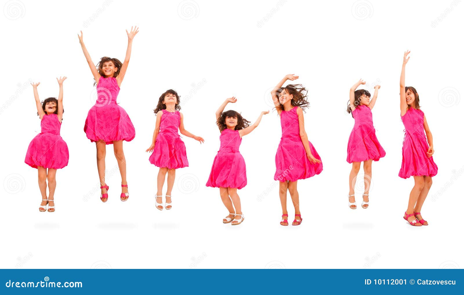 Happy girls stock image. Image of happy, kids, emotion - 10112001
