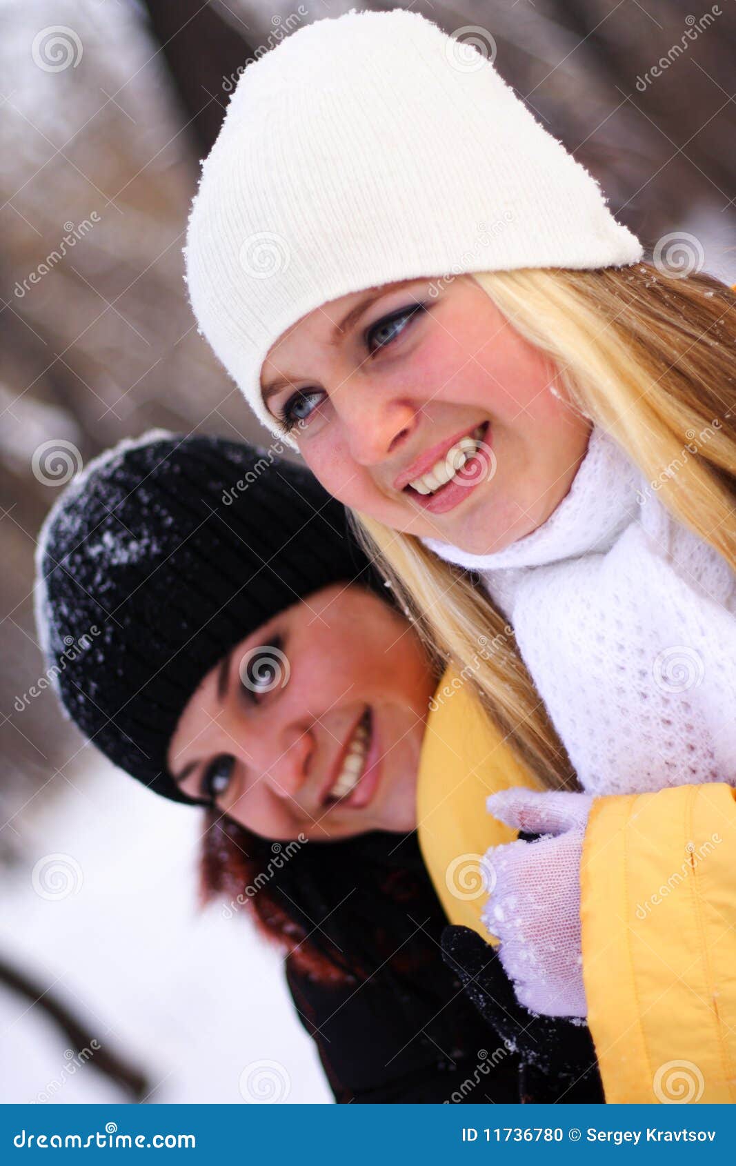 Happy girls stock photo. Image of charming, leisure, happiness - 11736780