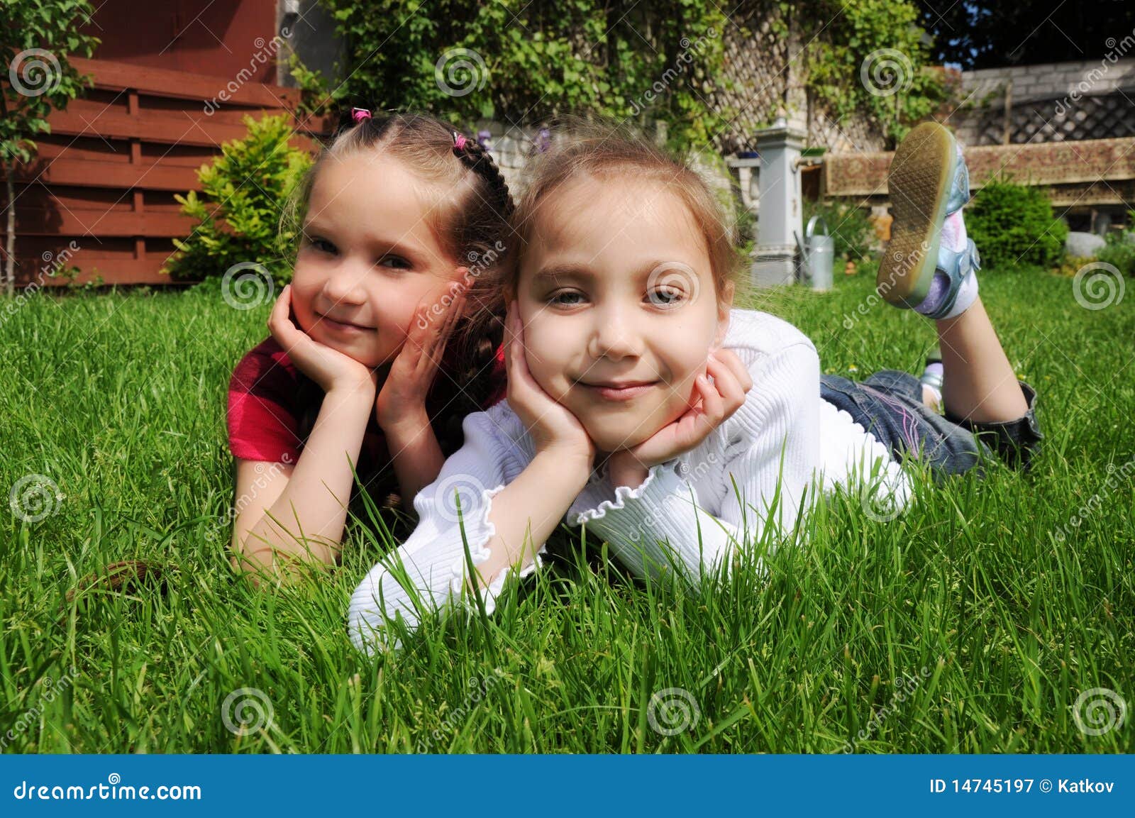 Happy girls stock image. Image of girl, human, natural - 14745197