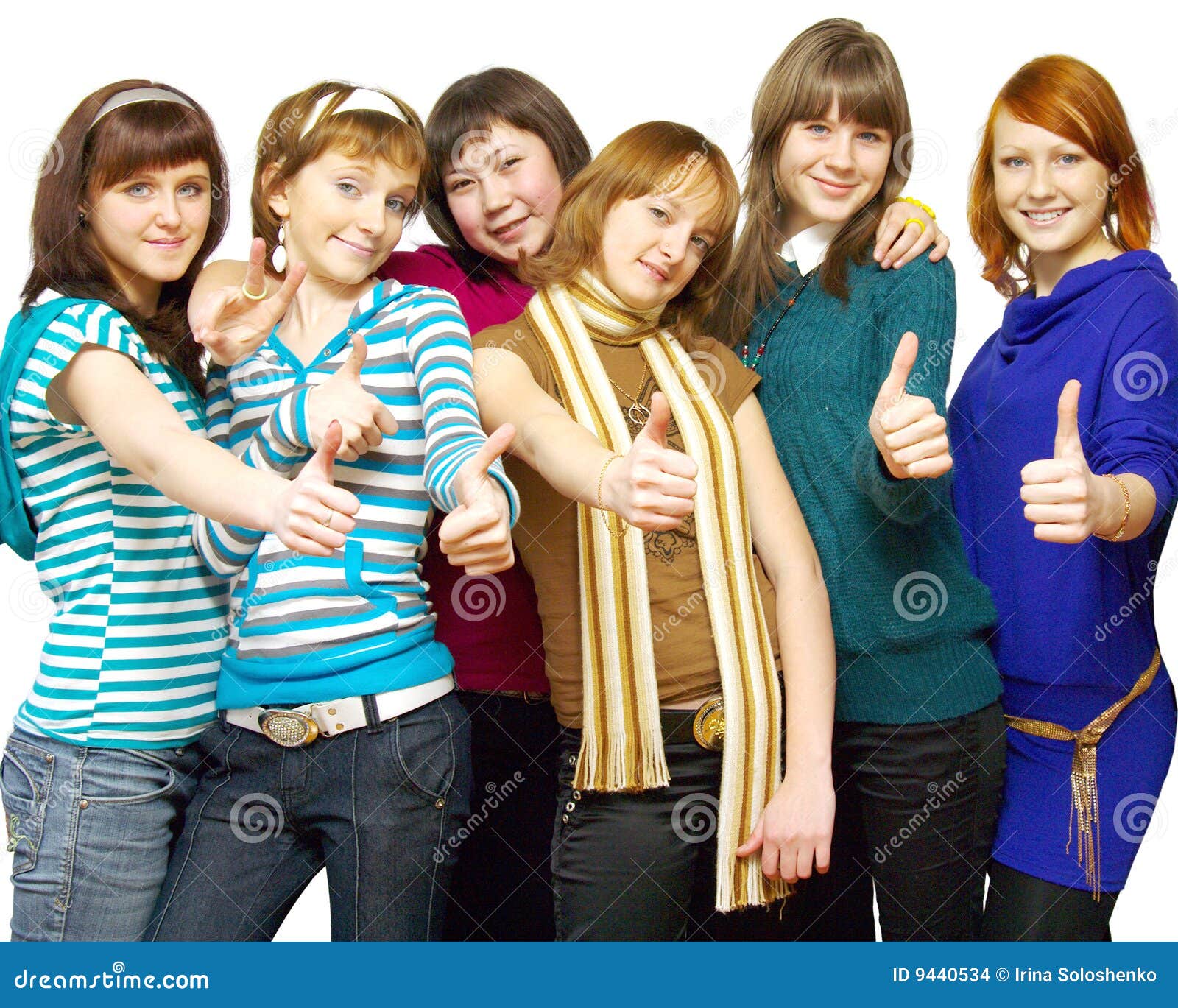 Happy girls stock photo. Image of laugh, student, happy - 9440534