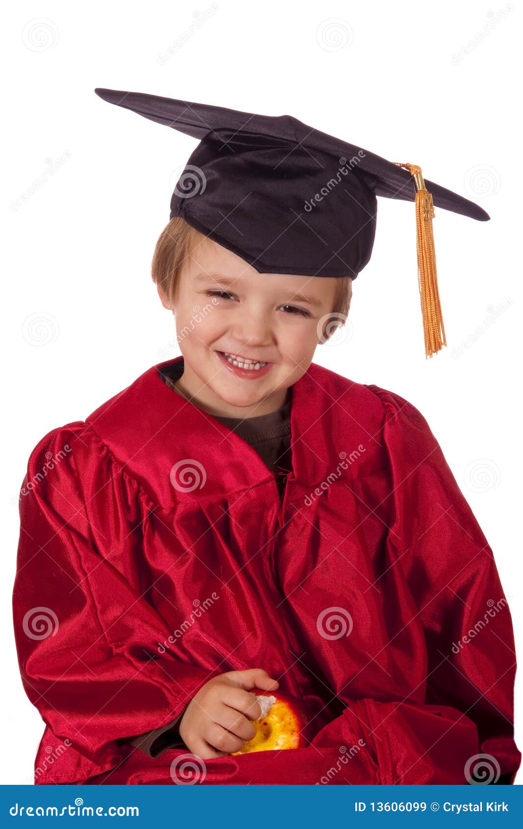 Happy graduation child stock image. Image of apple, child - 13606099