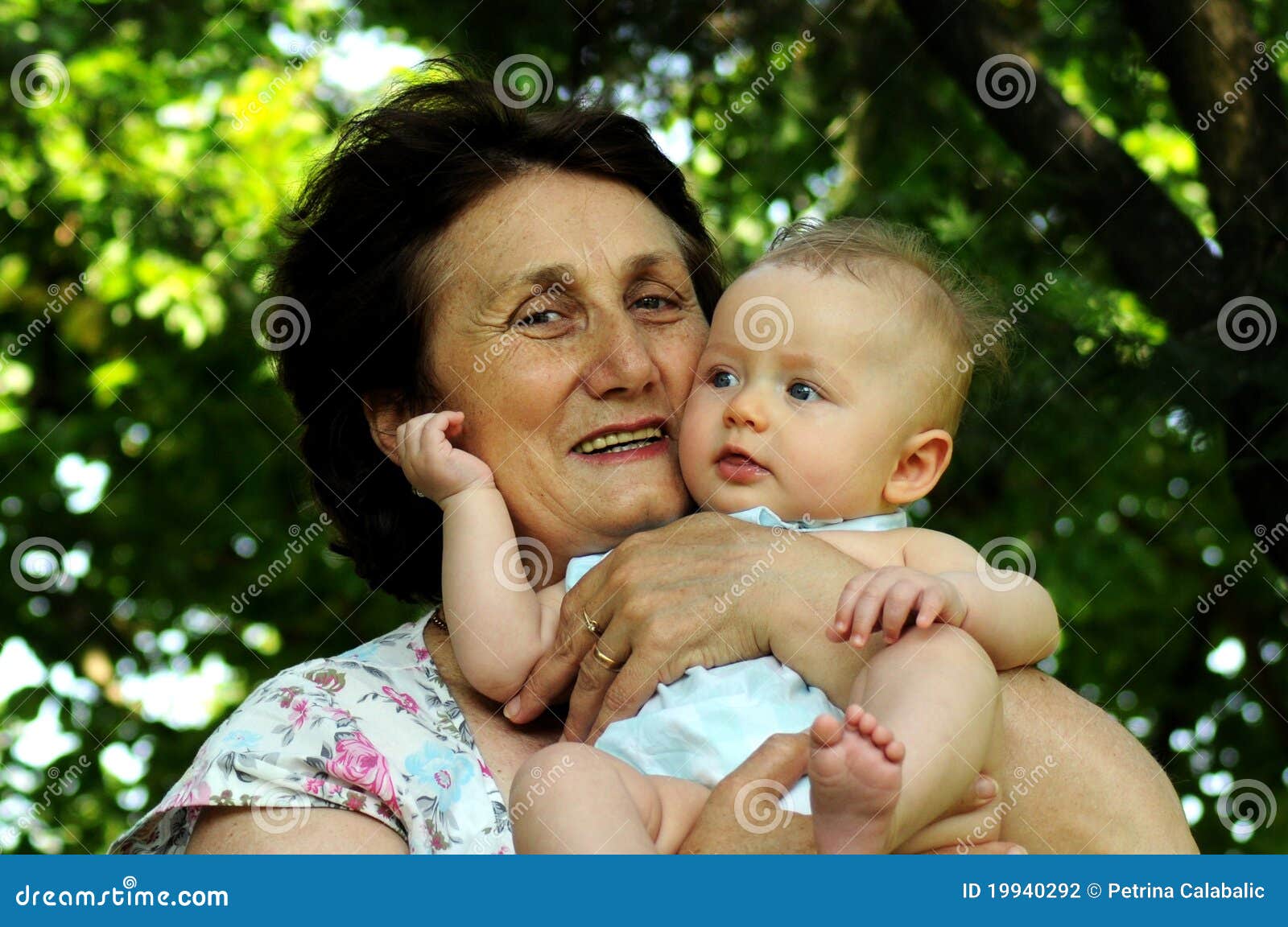 Happy grandmother stock photo. Image of lady, family - 19940292