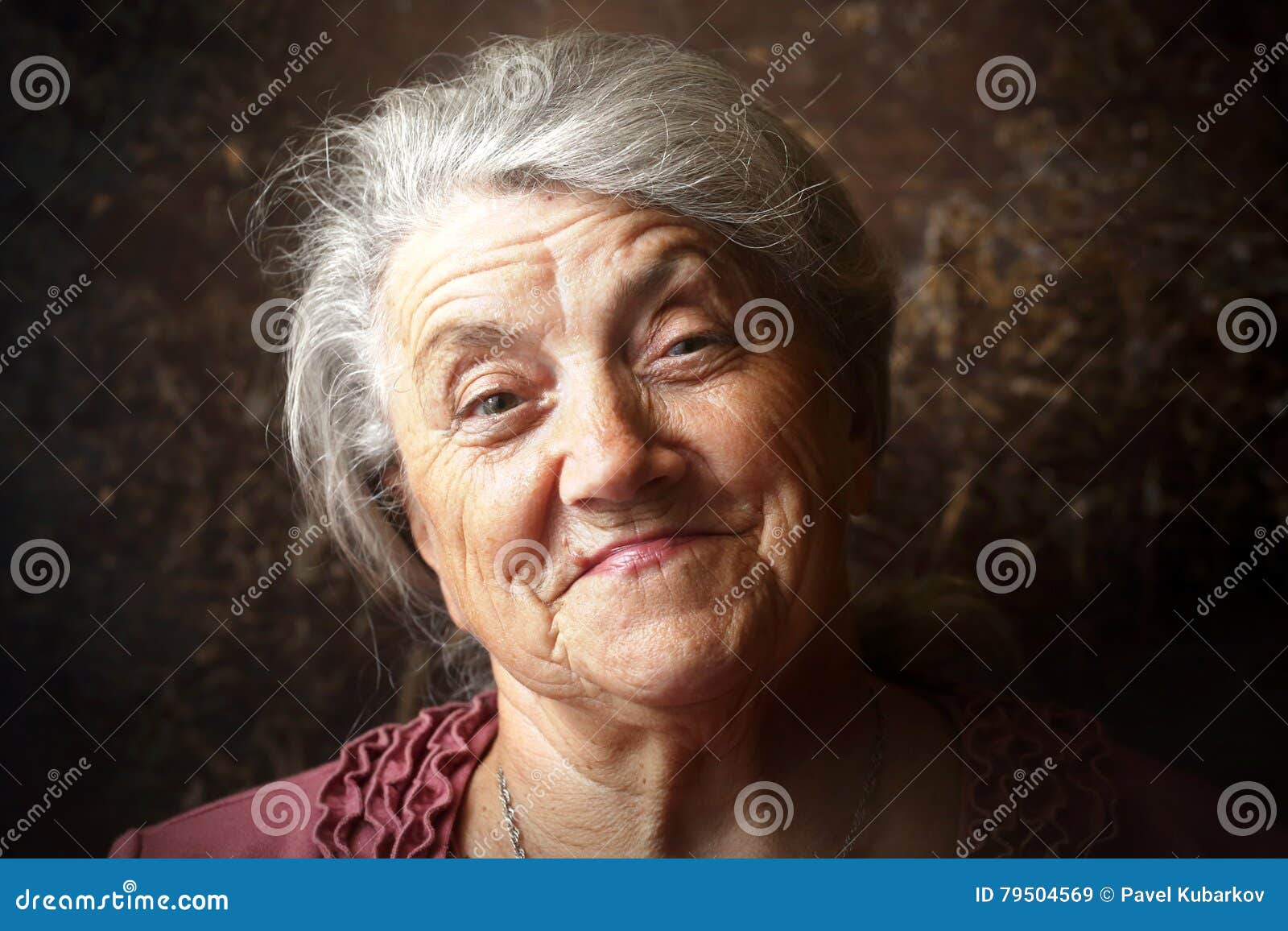 Happy granny face stock image. Image of grandmother, retired - 79504569