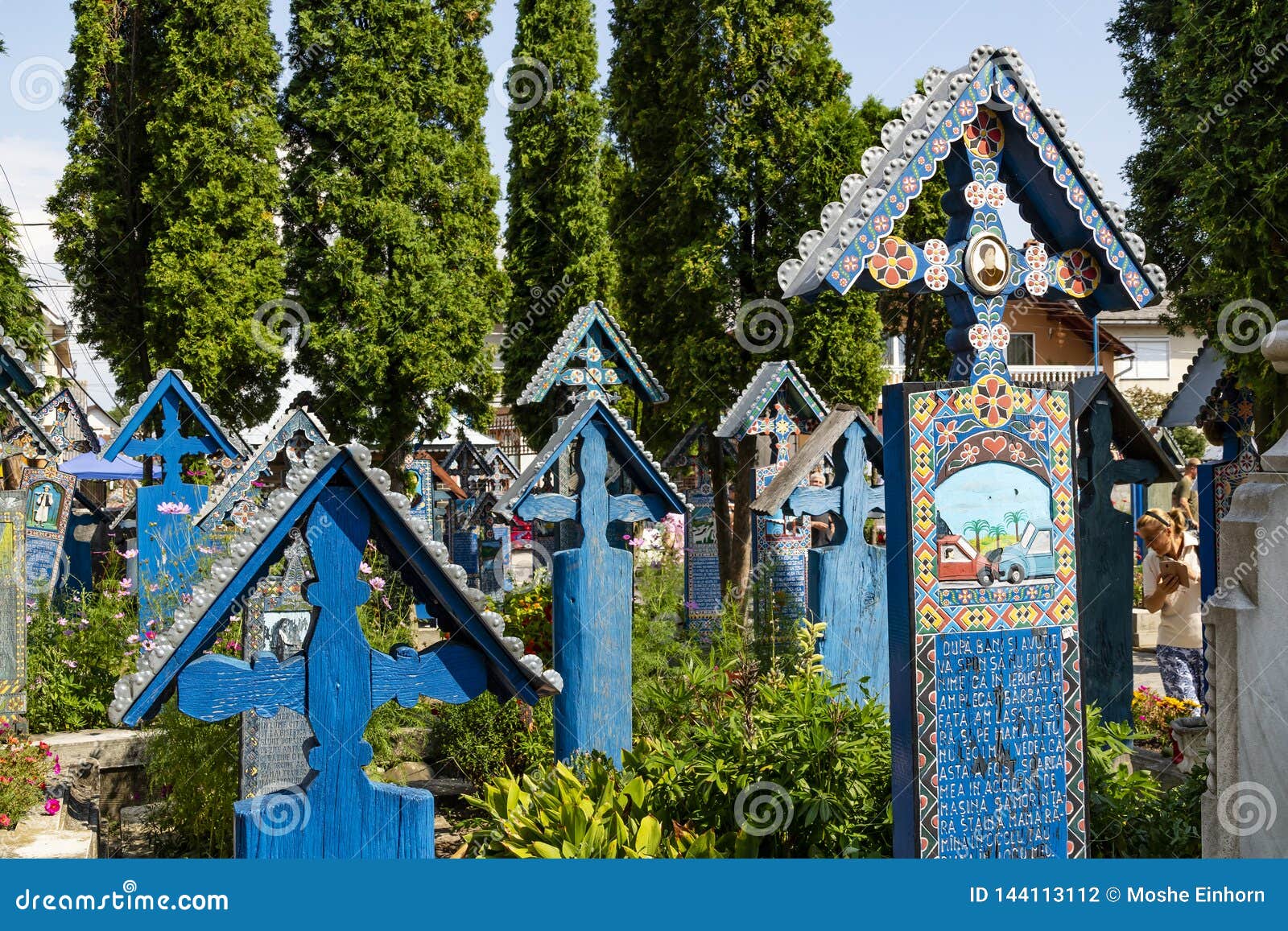 The Happy Graveyard editorial photography. Image of country - 144113112