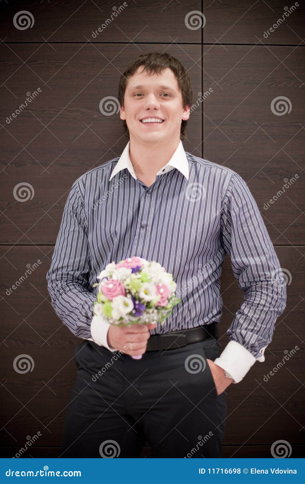 Happy groom stock photo. Image of looking, people, caucasian - 11716698