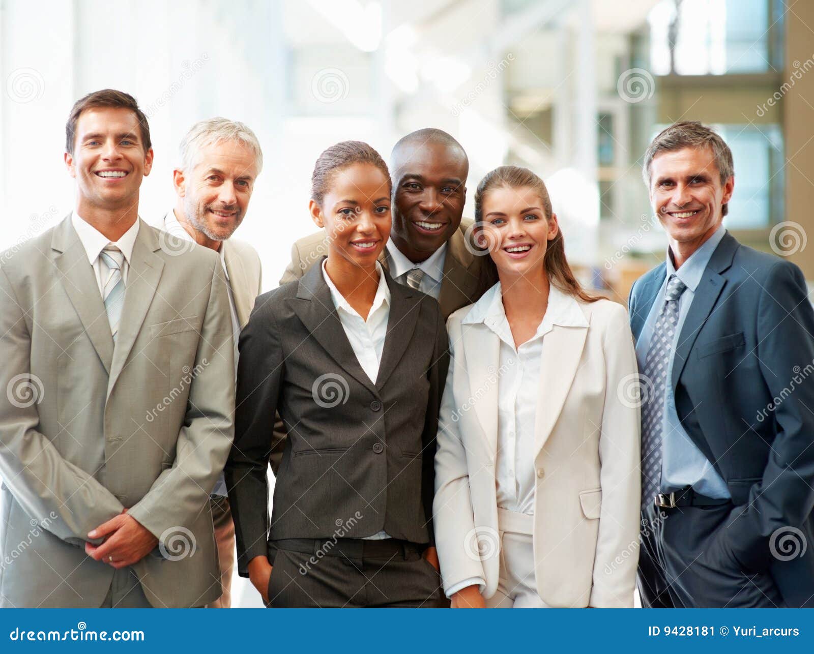 A Happy Group of Business Colleagues Stock Image - Image of life ...