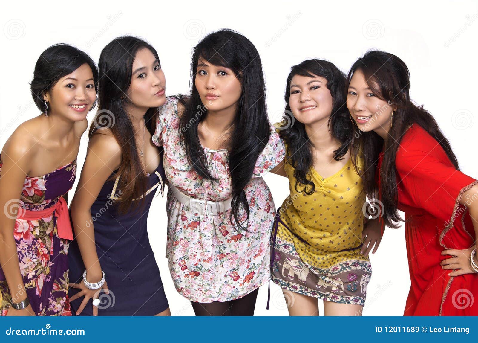Happy Group Smiling stock image. Image of diversity, asian - 12011689