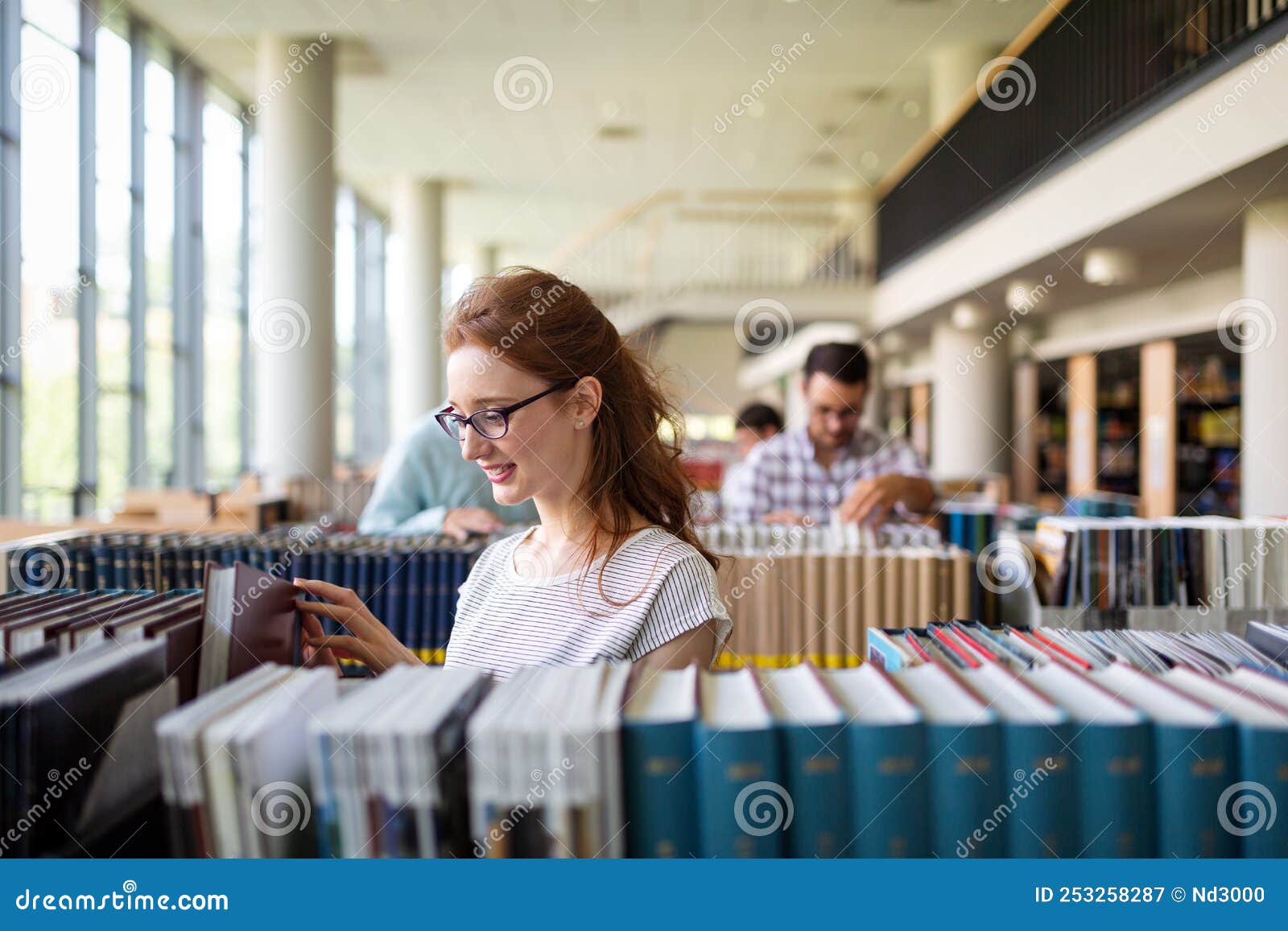 Happy Group of Success Students Studying and Working Together in a ...