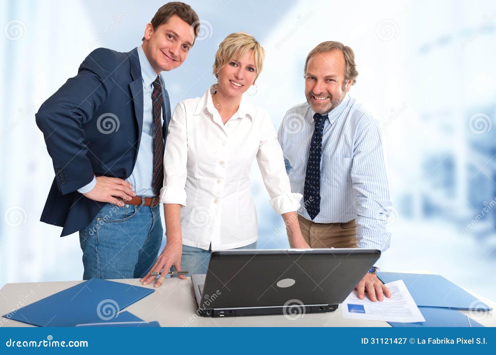 Happy group work stock image. Image of happiness, formalwear - 31121427
