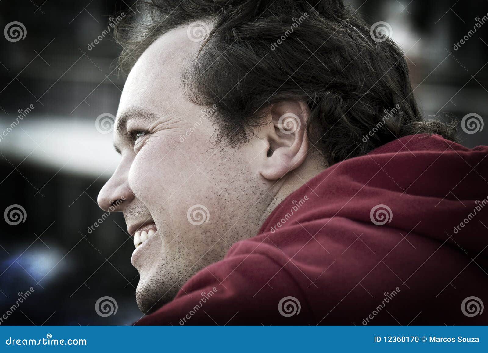 Happy Guy stock photo. Image of handsome, relax, hope - 12360170