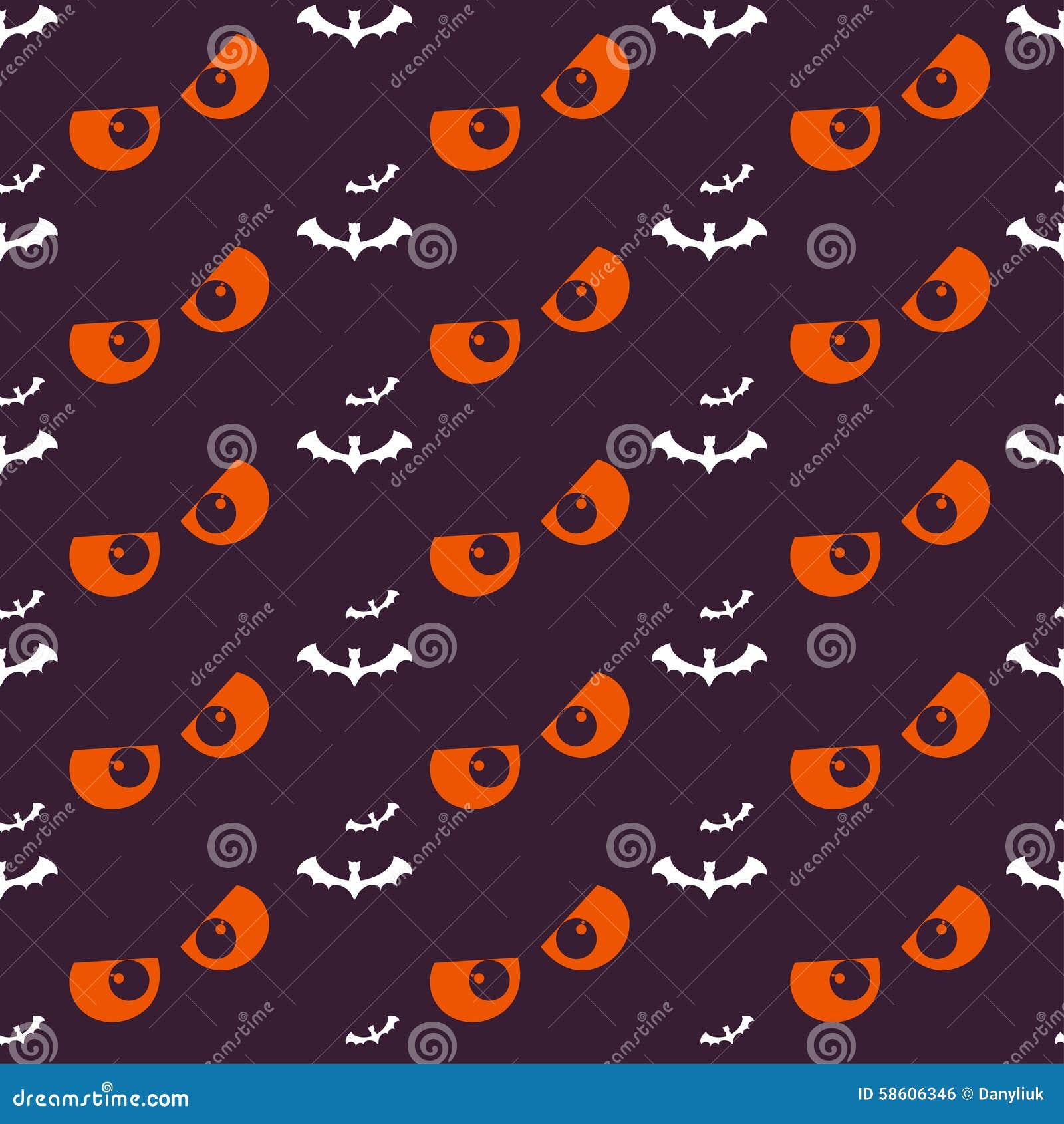 Happy Halloween Background. Seamless Pattern Stock Vector ...