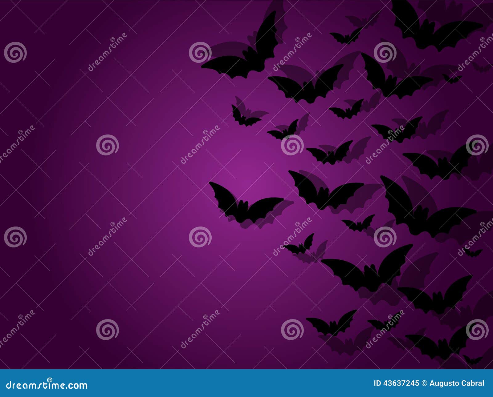 Happy Halloween Ghost Bat Icon Background Stock Vector - Illustration ...