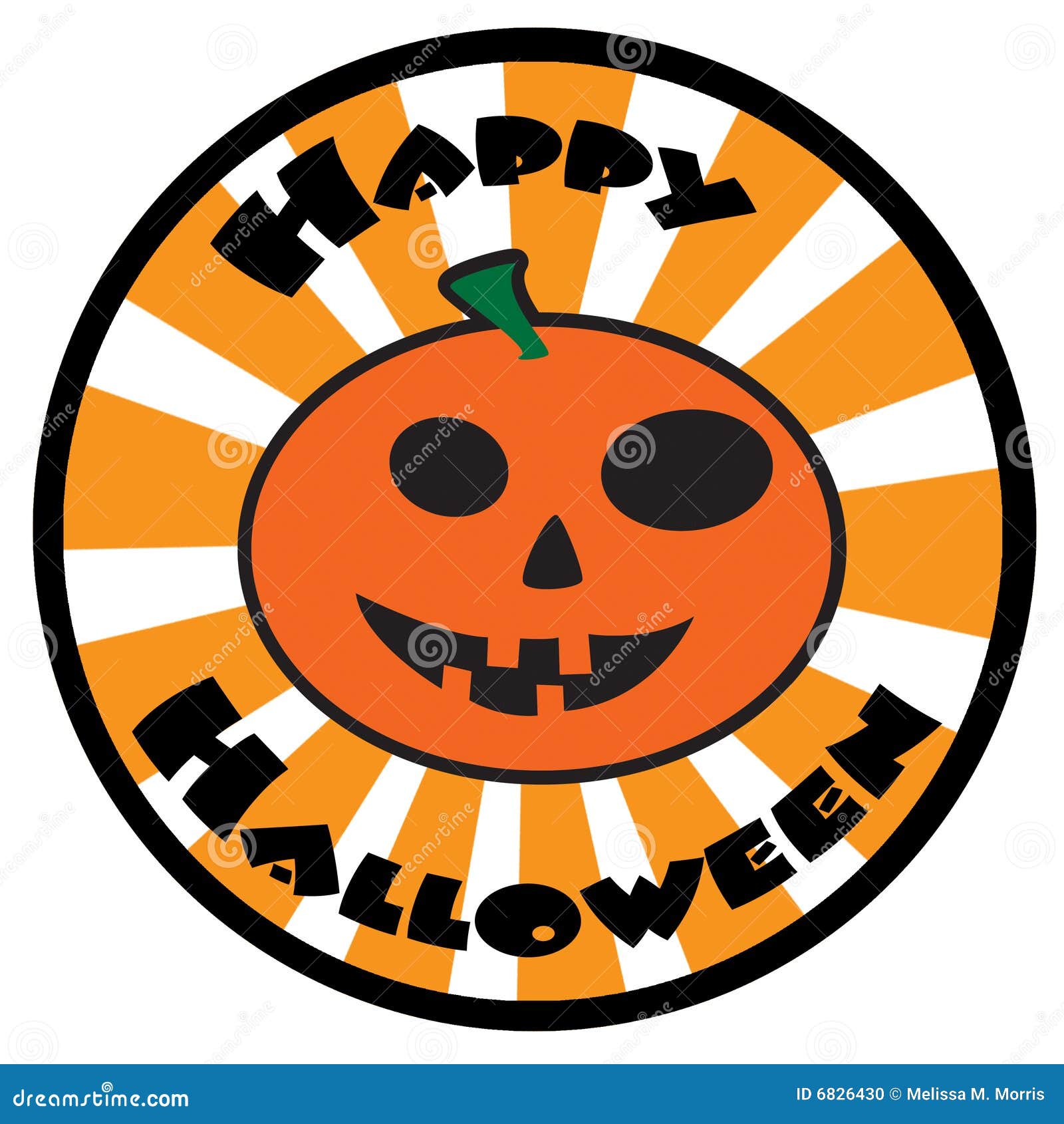 Happy Halloween Icon Stock Photo - Image: 6826430