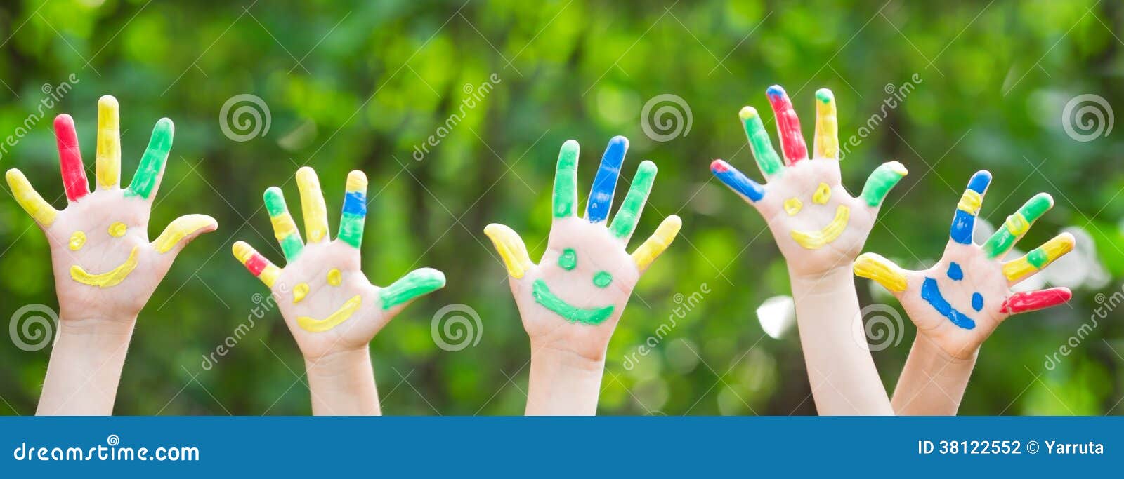 Happy hands stock photo. Image of bright, hands, concept - 38122552