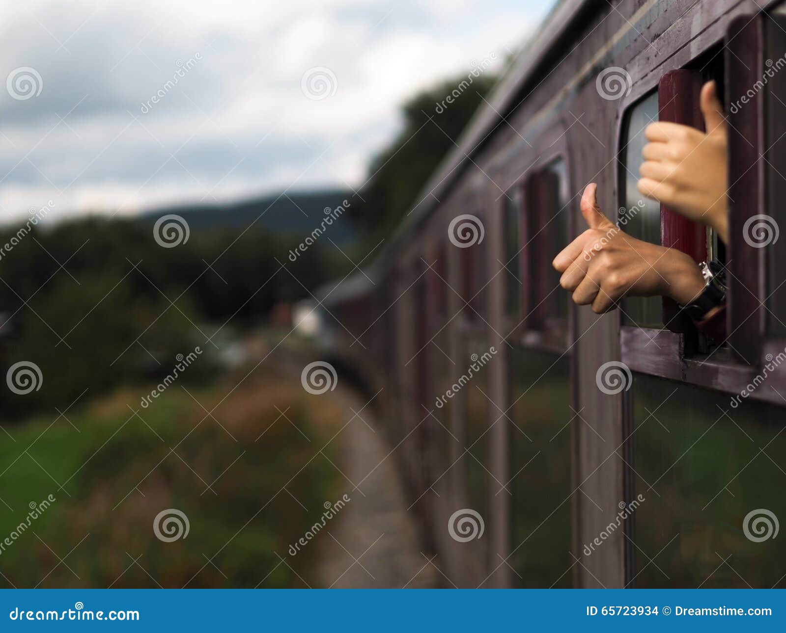 Happy Train Locomotive Driver Waving Hello, Bolivia Trains Cemetery ...