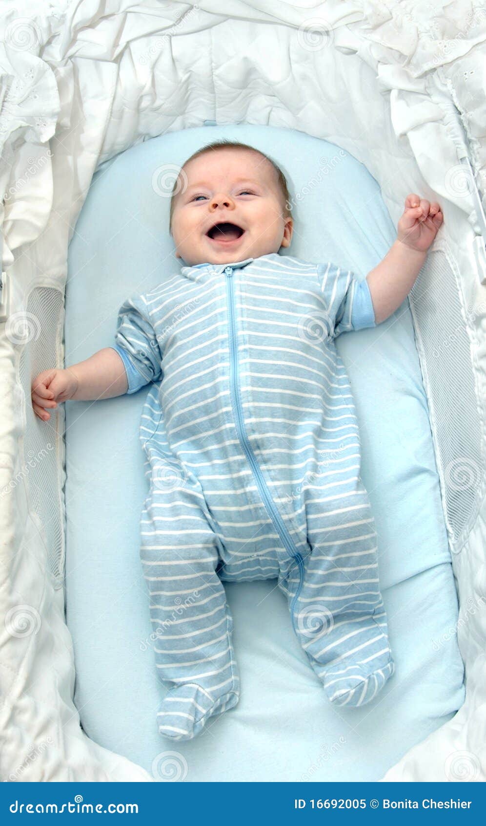 Happy Happy Baby stock image. Image of length, blue, darling - 16692005
