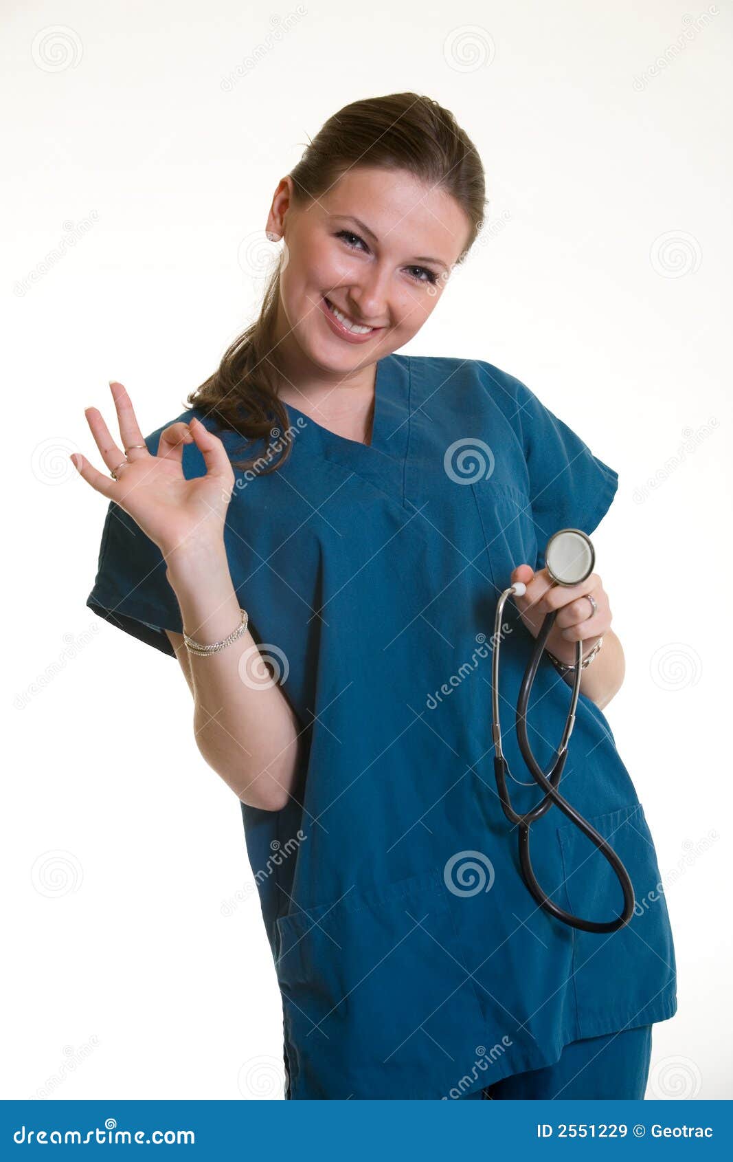Happy healthcare worker stock image. Image of portrait - 2551229