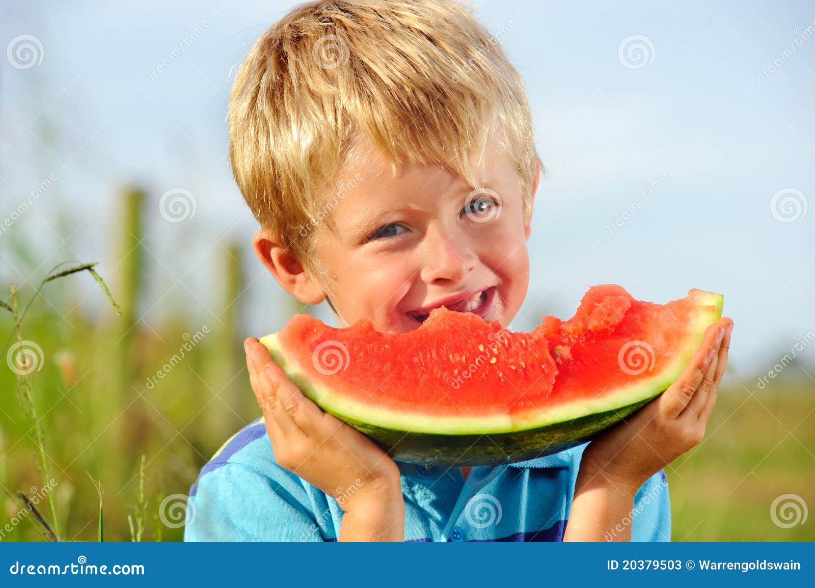 Happy healthy boy stock image. Image of sunny, cheerful - 20379503