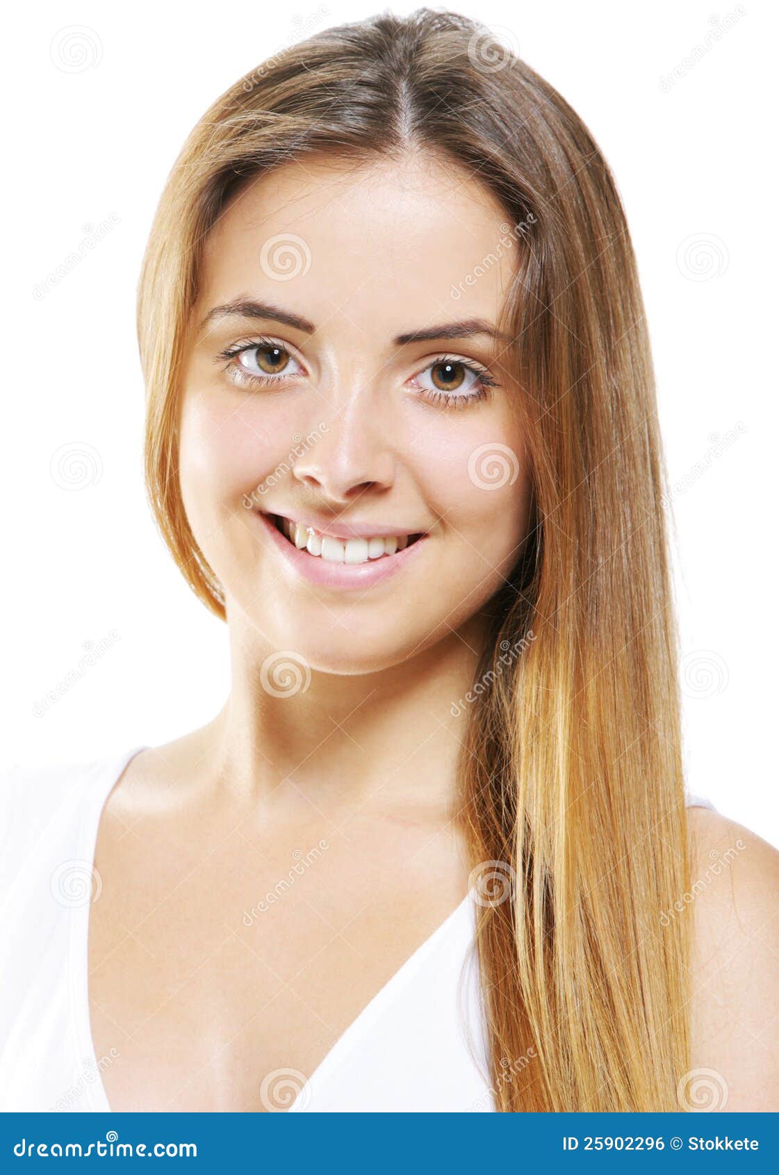 Happy healthy girl stock photo. Image of blonde, beautiful - 25902296