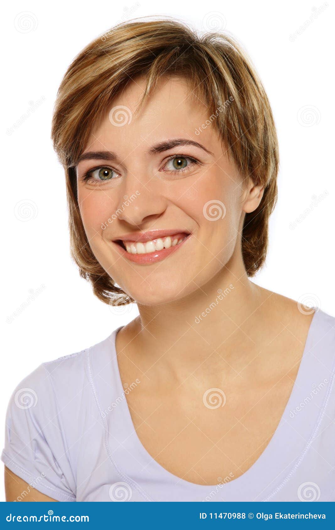 Happy healthy woman stock photo. Image of beauty, carefree - 11470988