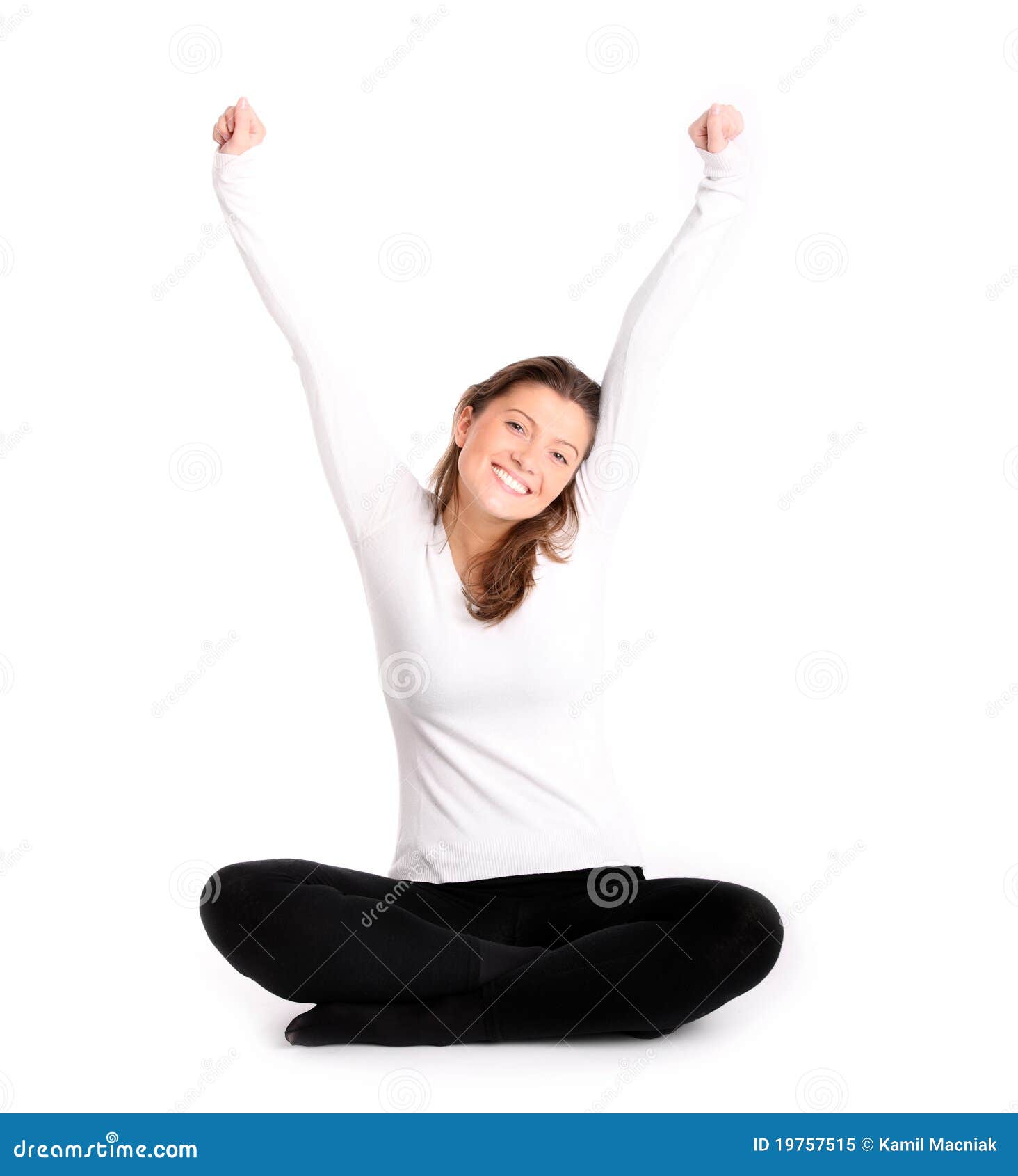 Happy And Healthy Woman Royalty Free Stock Photo - Image: 19757515