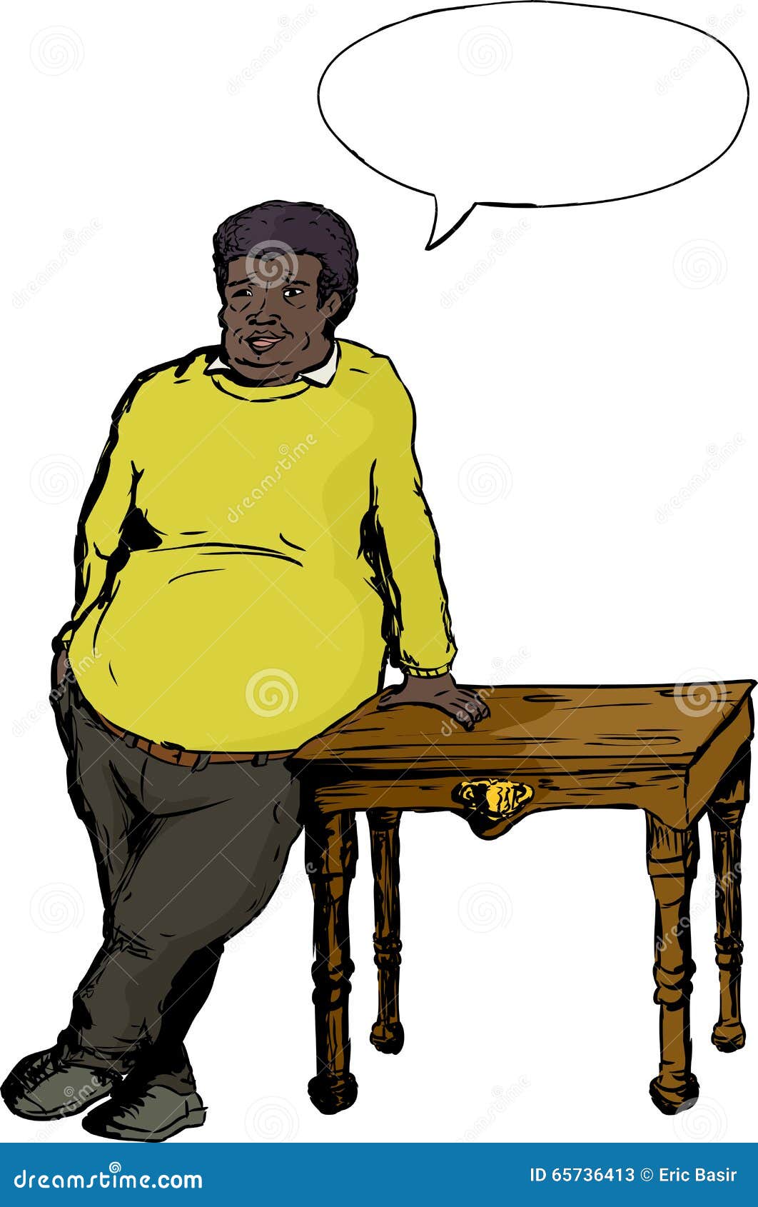 Heavyset Build Stock Illustrations – 4 Heavyset Build Stock ...