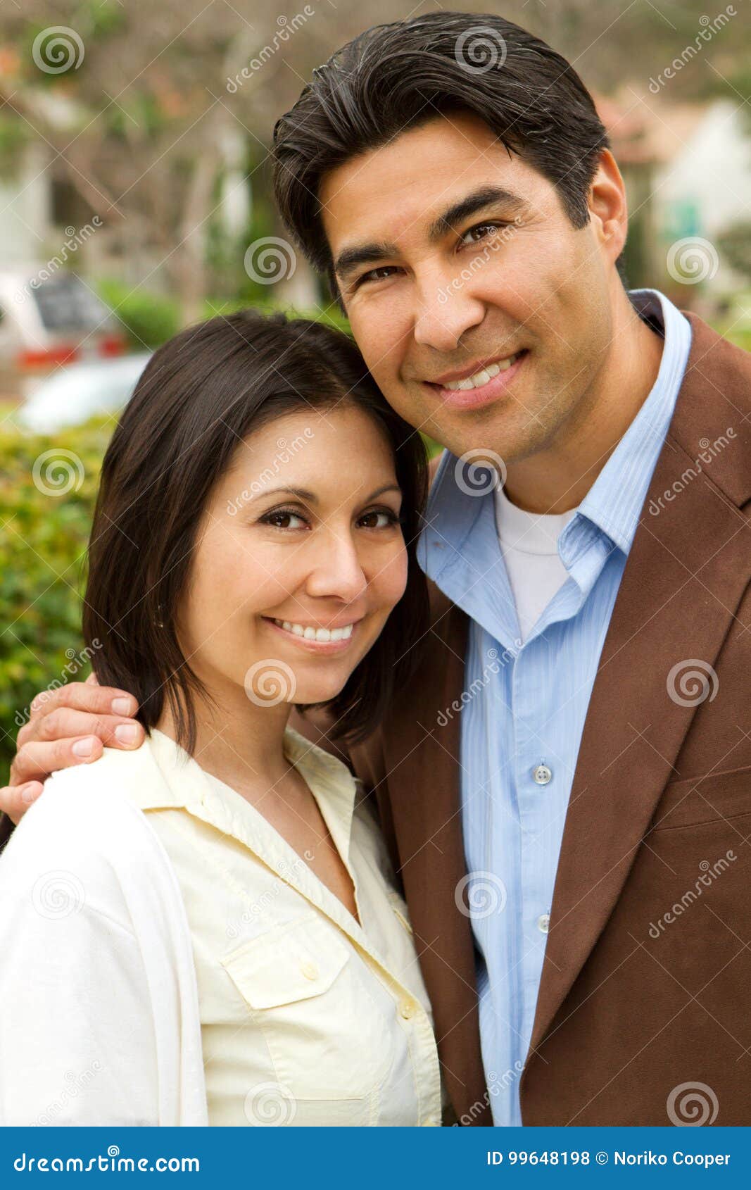 Happy Hispanic couple. stock photo. Image of sharing - 99648198 Happy Hispanic couple. stock photo. Image of sharing - 99648198