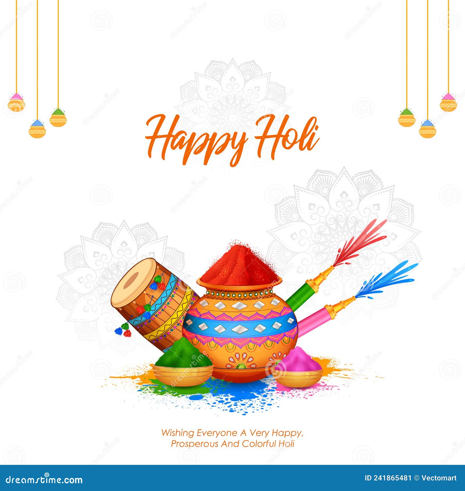 Happy Holi Background Card Design for Color Festival of India ... Happy Holi Background Card Design for Color Festival of India ...