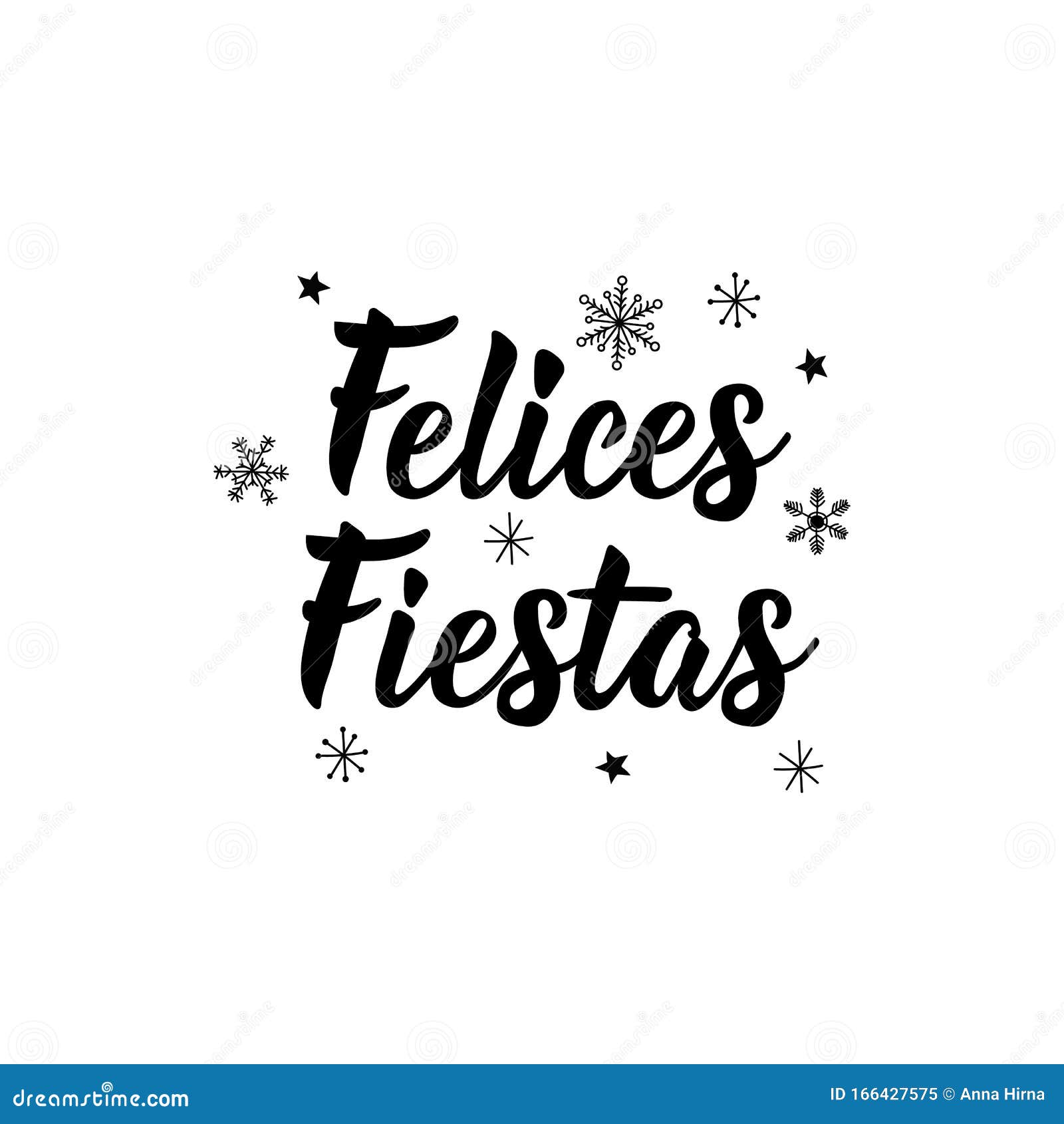 Felices Fiestas Calligraphy Hand Lettering On Red Background With Snow ... Felices Fiestas Calligraphy Hand Lettering On Red Background With Snow ...