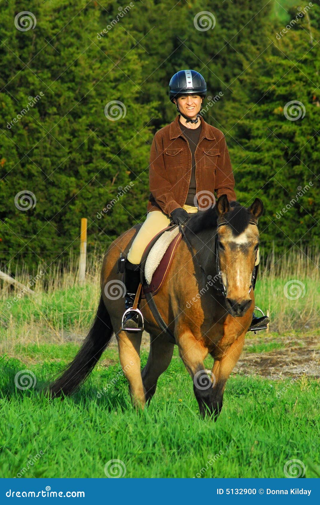 Happy Horseback Riding Pair Stock Photo - Image of animal, nature: 5132900