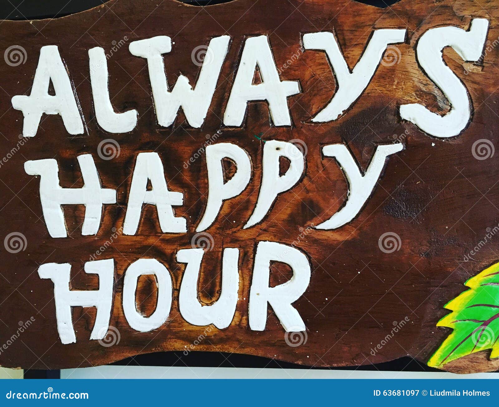 Always happy hour stock image. Image of restaurant, cafe - 63681097