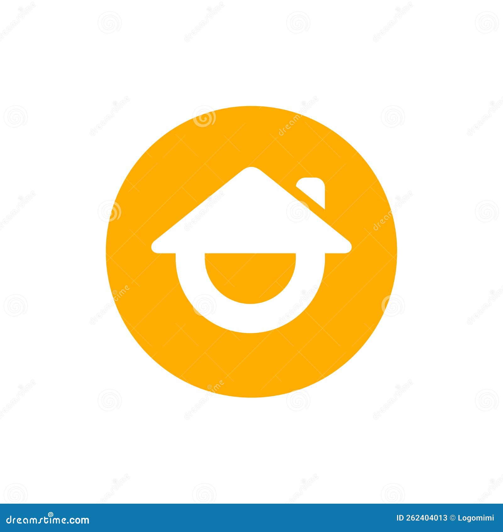 Happy House Logo Template, Home Smile Icon - Vector Stock Vector ...