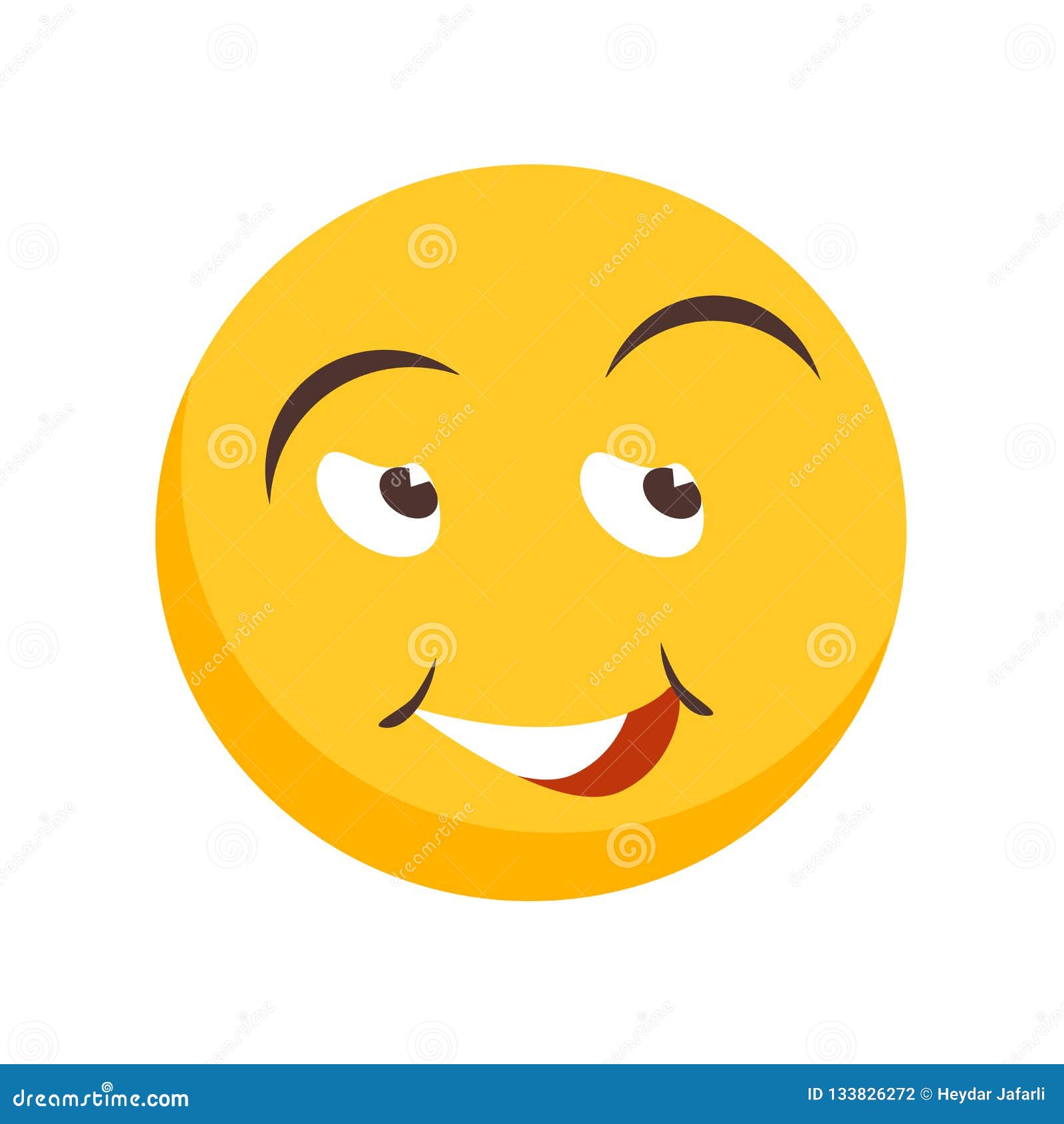 Happy Icon Vector Isolated on White Background, Happy Sign Stock Vector ...