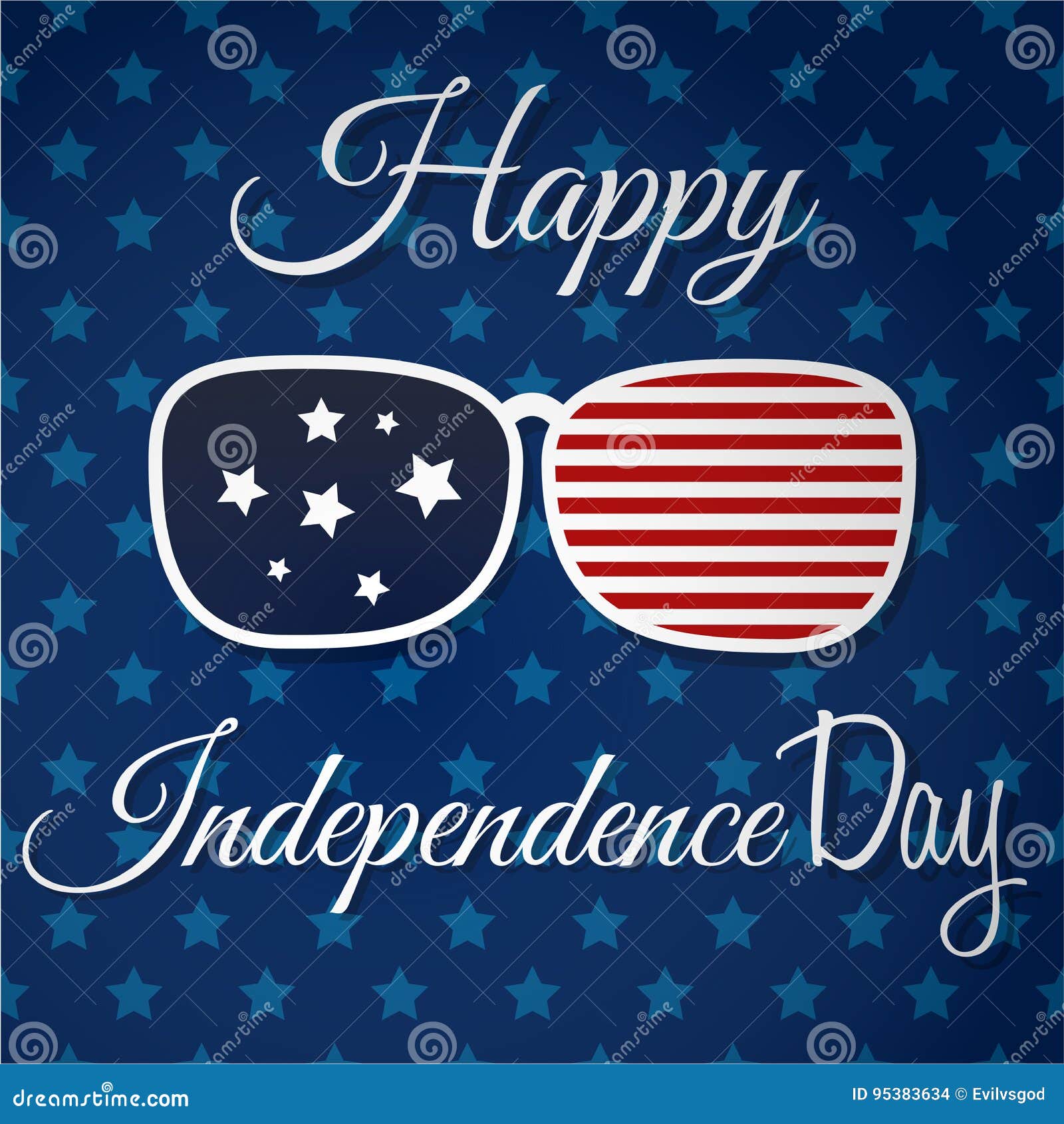 Happy independence day stock vector. Illustration of badge - 95383634