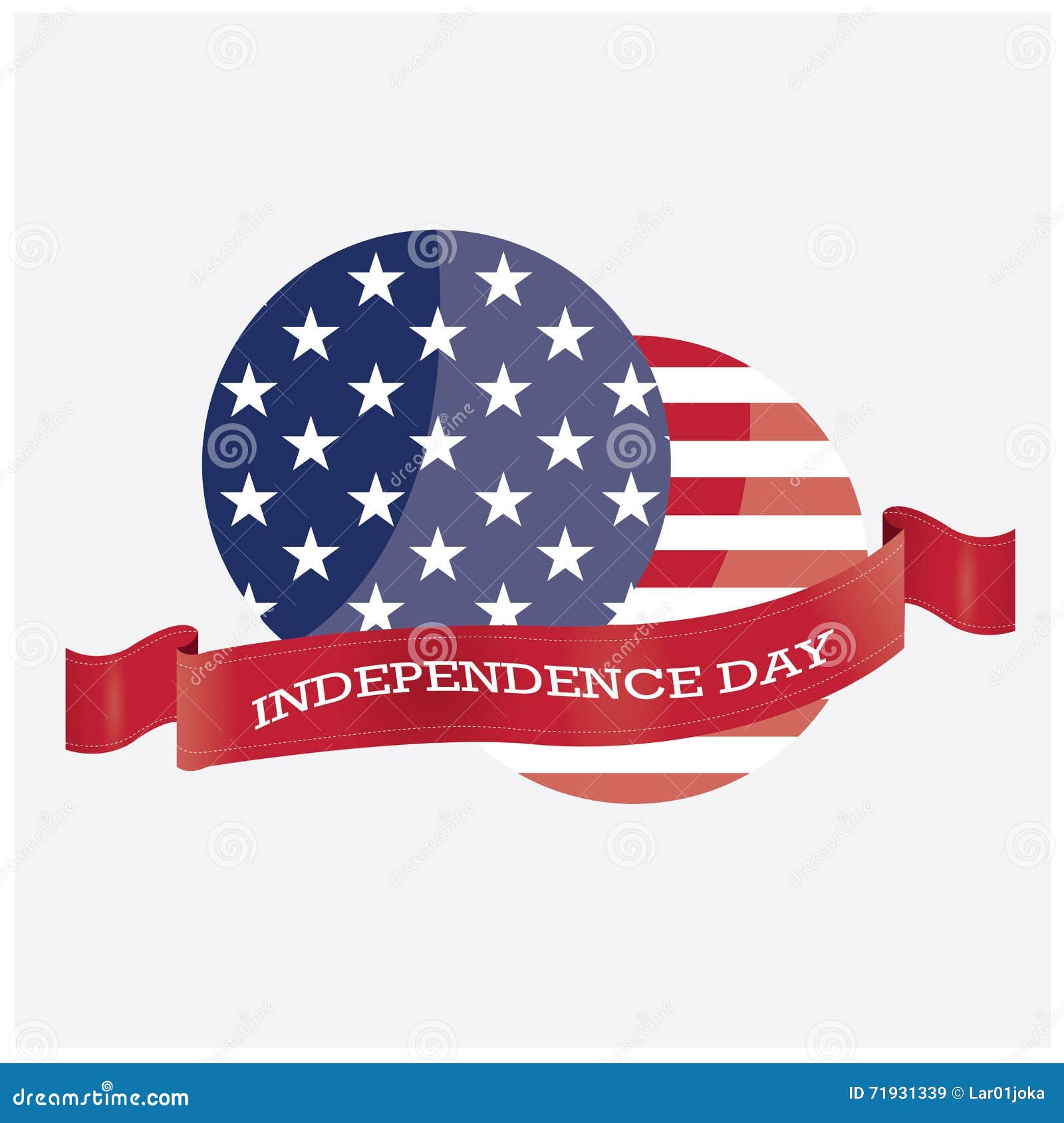 Happy independence day stock illustration. Illustration of shape - 71931339