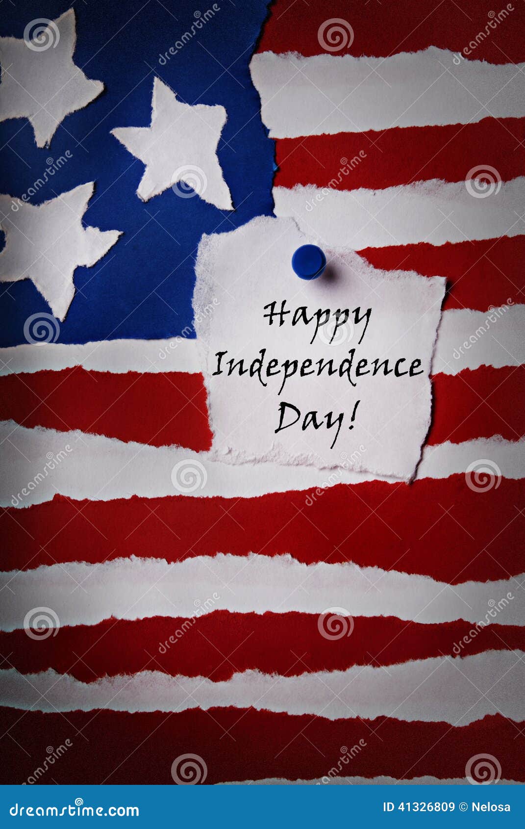 Happy Independence Day Note Stock Image - Image of grunge, patriotism ...