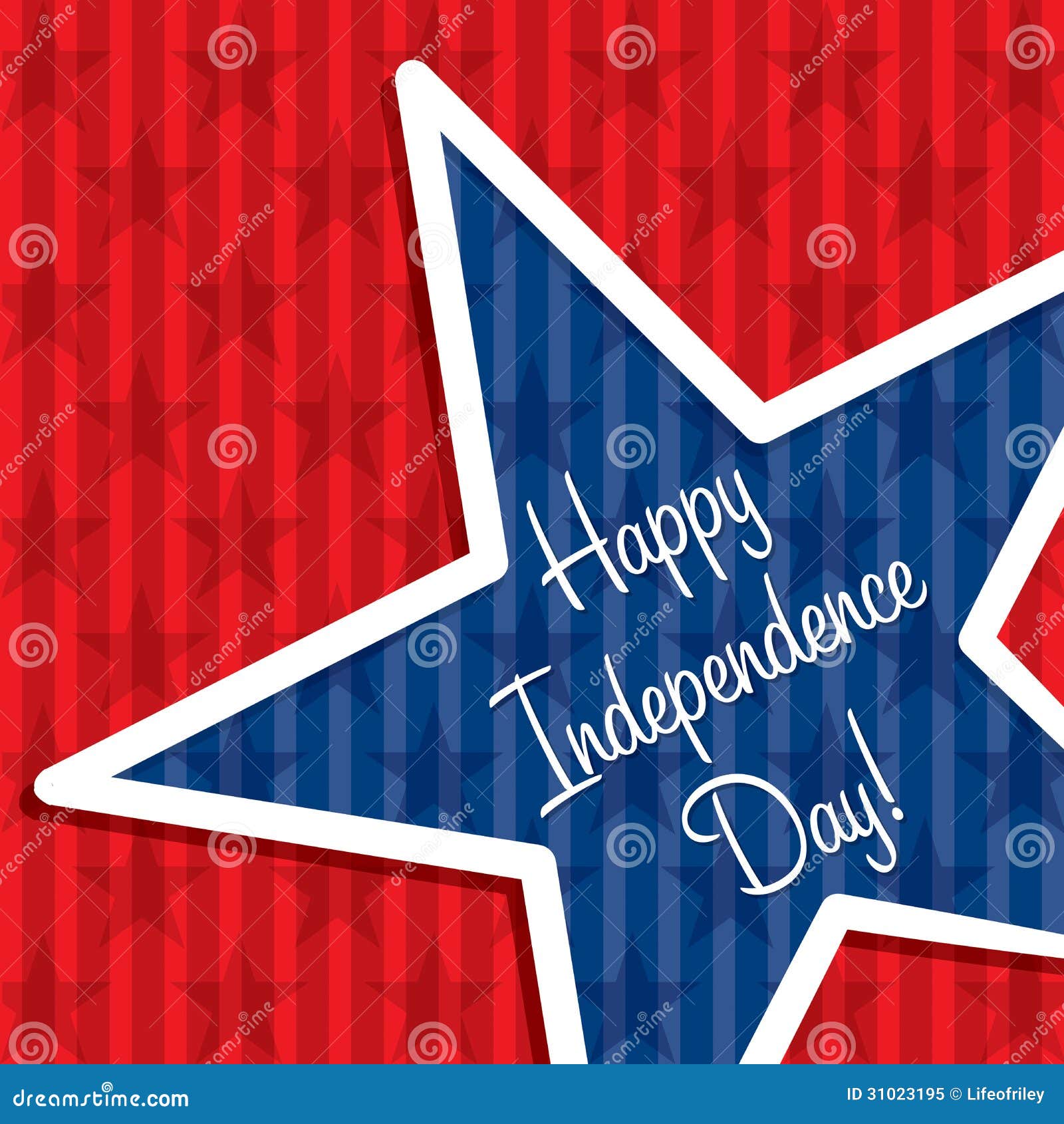 Happy Independence Day! stock vector. Illustration of happy - 31023195