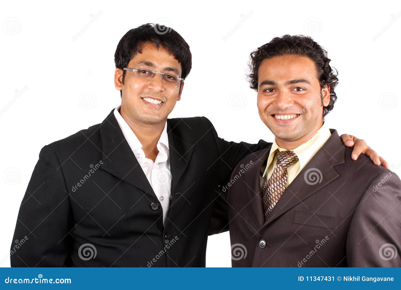Happy Indian Businessmen stock image. Image of managers - 11347431