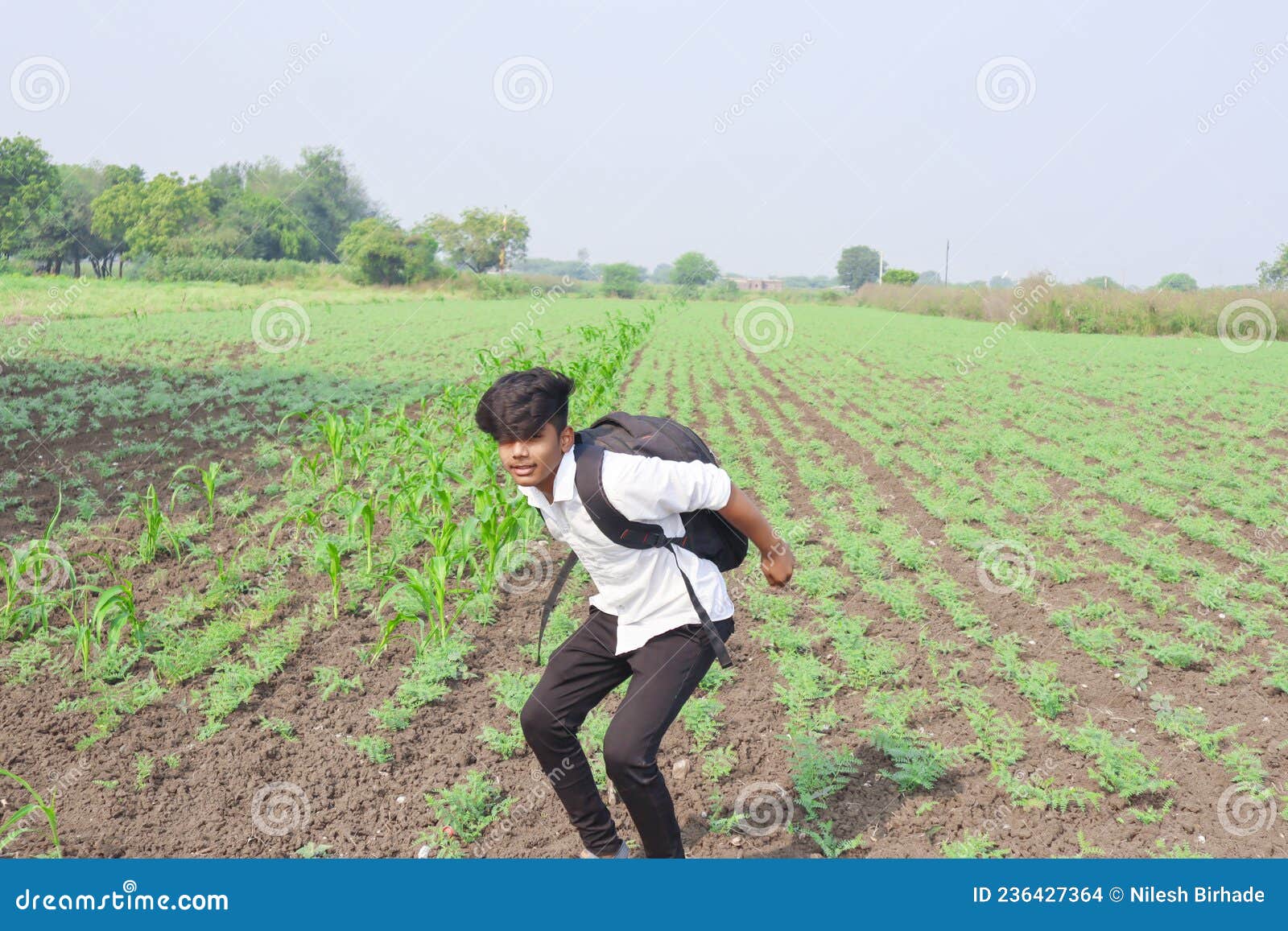 Happy Indian Child Jumping in Air Stock Photo - Image of activity ...