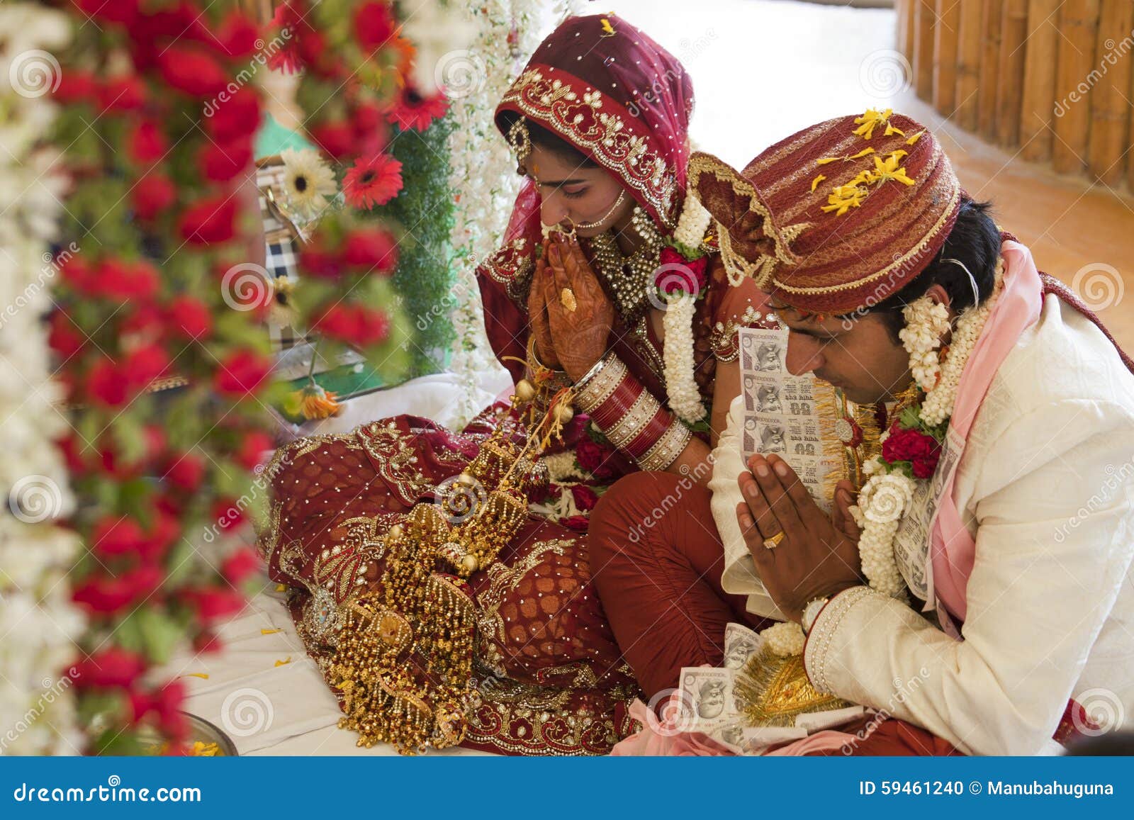 Happy Indian couple stock photo. Image of punjabi, subcontinent - 59461240