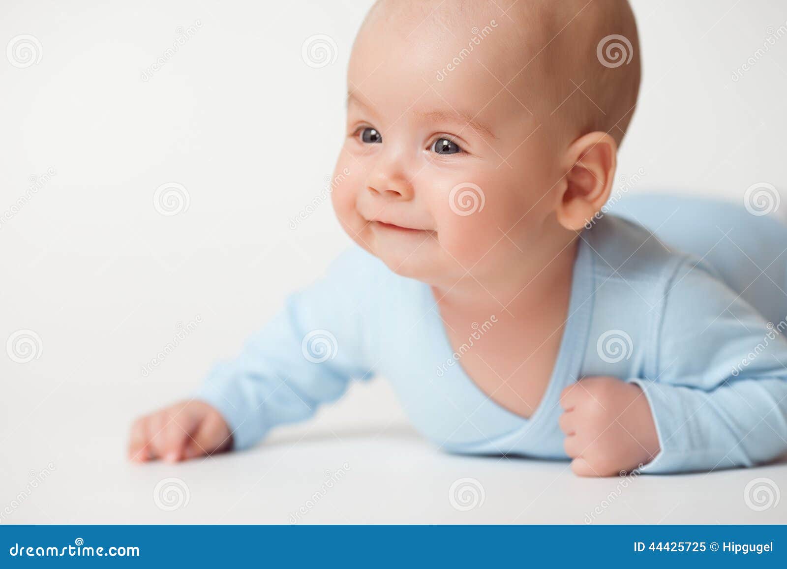 Happy infant baby stock image. Image of infant, children - 44425725