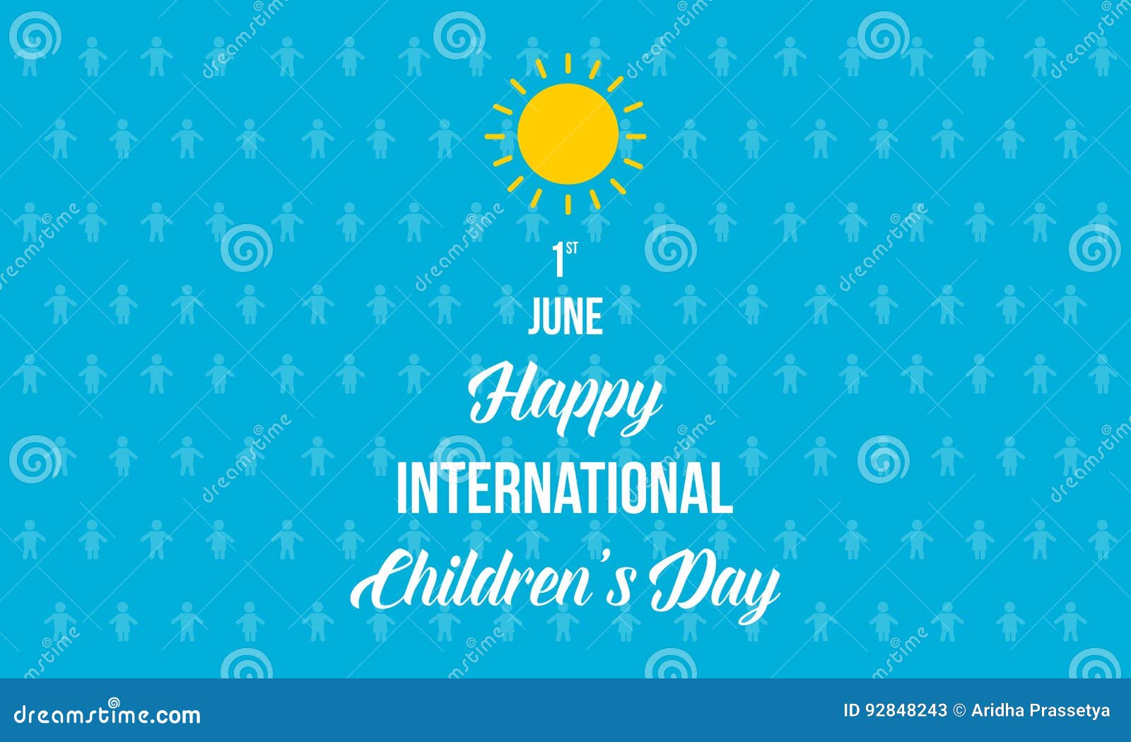 Happy International Day Background Stock Vector - Illustration of color ...
