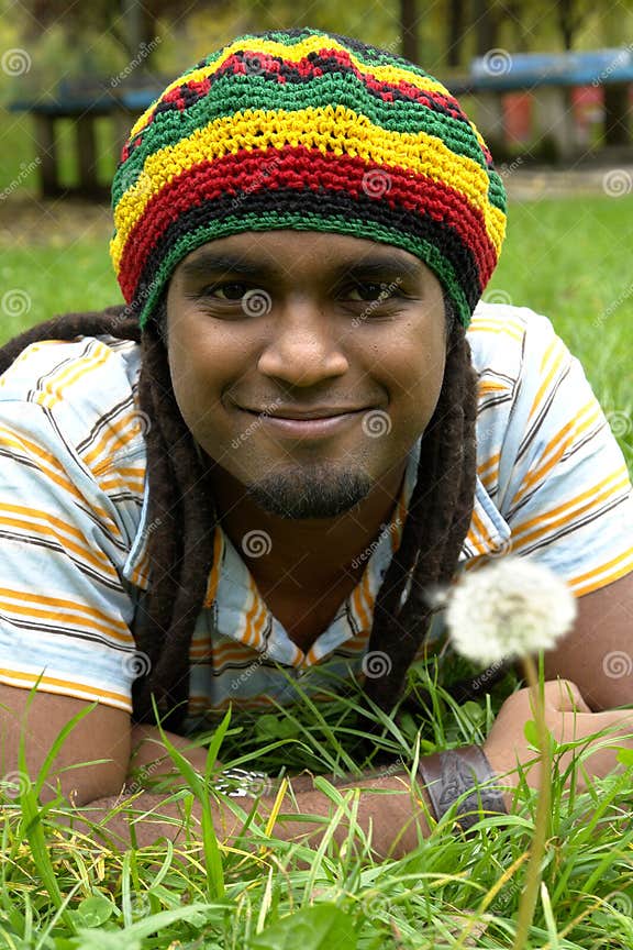 Happy Jamaican Smiling stock image. Image of marley, natural - 3478245