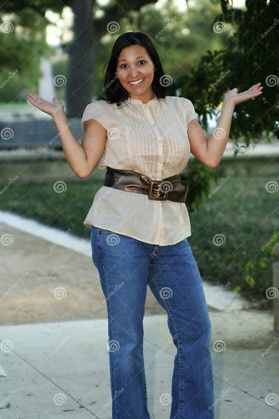 Happy and Joy Body Language 6 Stock Image - Image of emotion, lady: 1433087