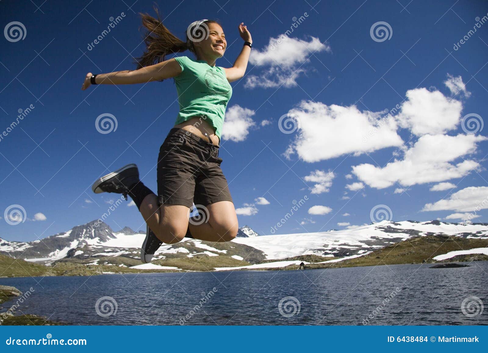 Happy jump stock photo. Image of holiday, excitement, healthy - 6438484